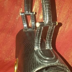 Finesse | Bags | Vintage Finesse Lizard Skin Bag | Poshmark